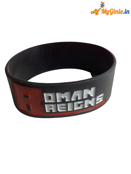 Black And Red WWE Roman Reigns Wristband – MyGinie.in